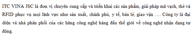 Công Ty TNHH ICT VINA tuyển dụng - Việc làm - Joboko